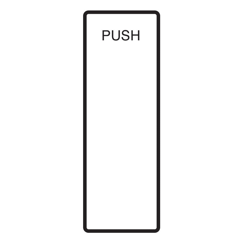 215 Interior Plate – Push / Outline / Full Infill / P2-P3 Handles