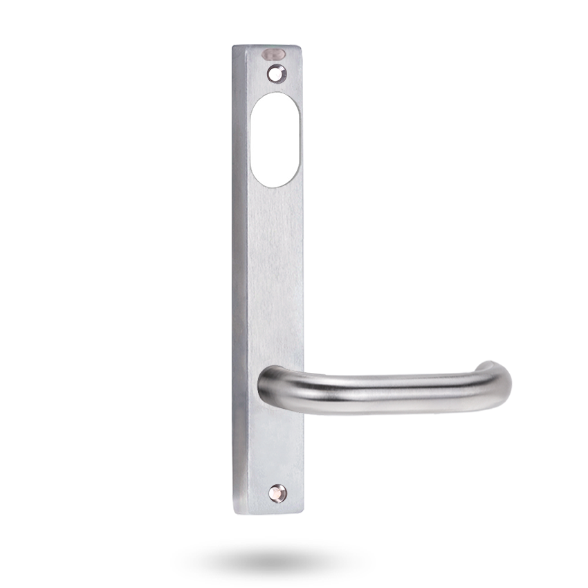 4911 Square End Plate – Cylinder Hole & Lever Options