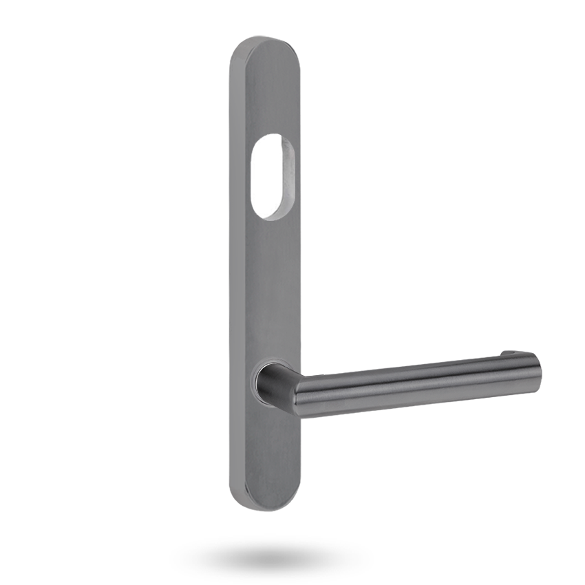 5801 Series Round End Plate with Cylinder Hole & Multiple Lever Option