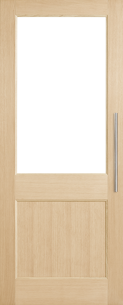 Blonde Oak AWO 2G External Door - AMS Timber