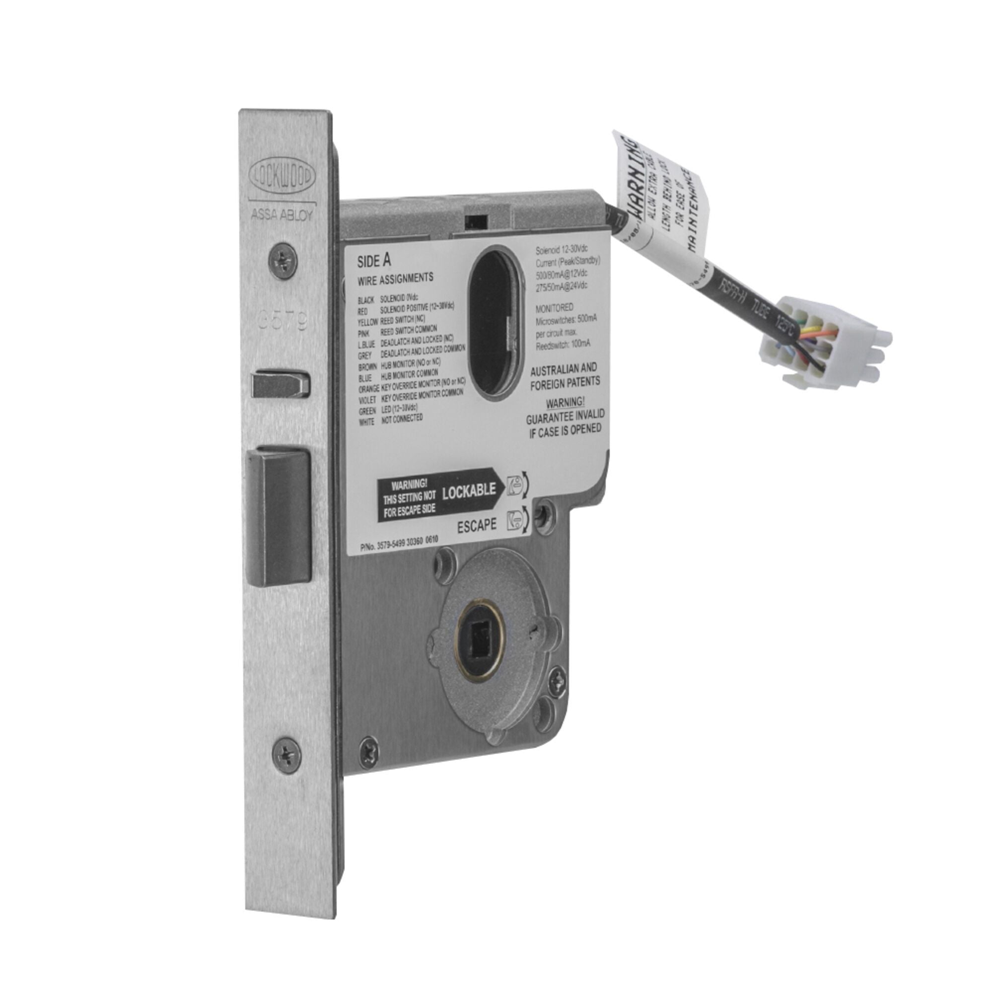 SECURE 12-24VDC Electric Mortice & M’Lock Primary Locks – Various Size