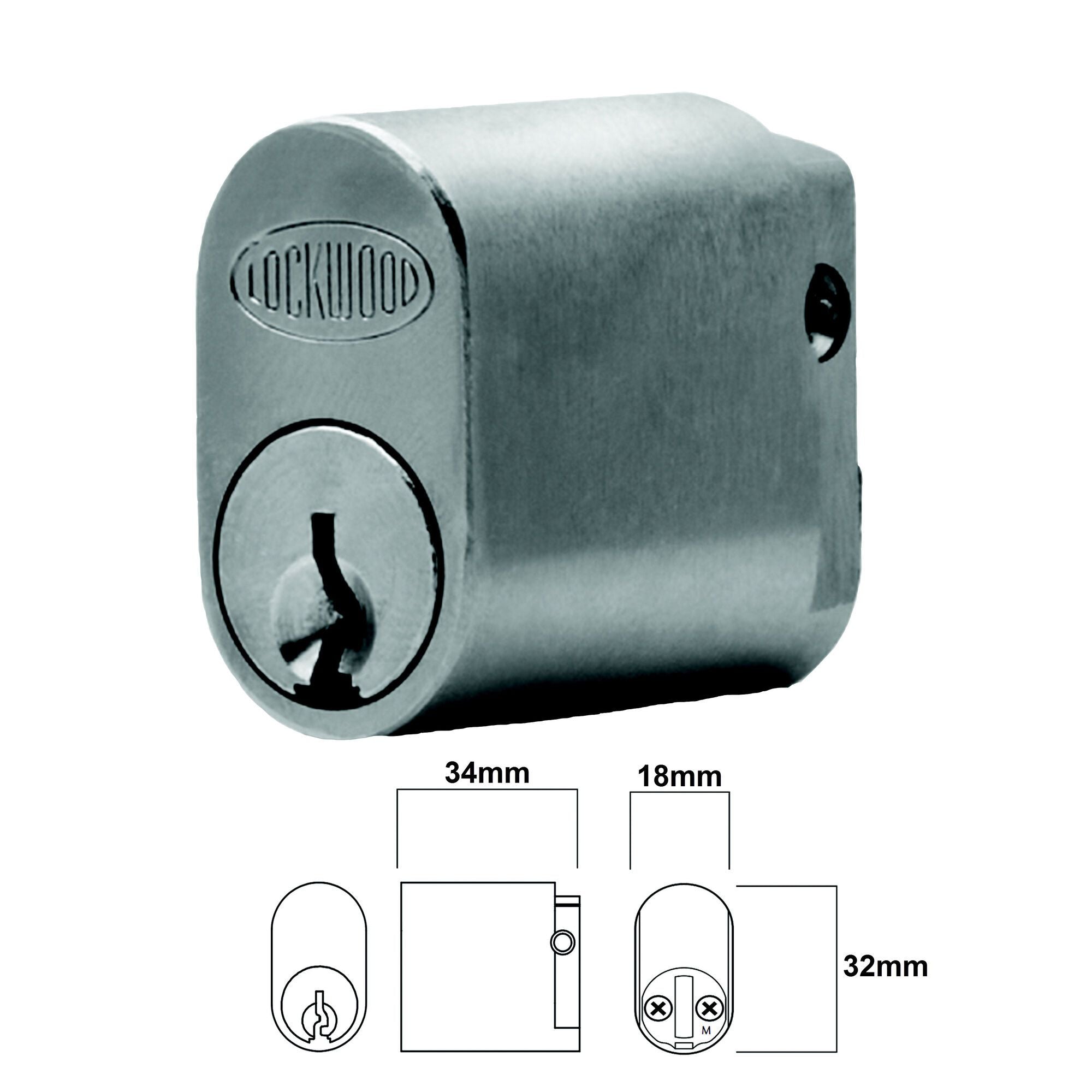 Lockwood 570 Series – Australian Oval Cylinders with M to Z Cam Option