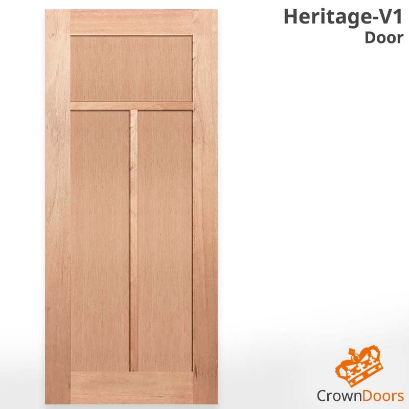 Heritage-V1 Solid Engineered Door | AMS Doors
